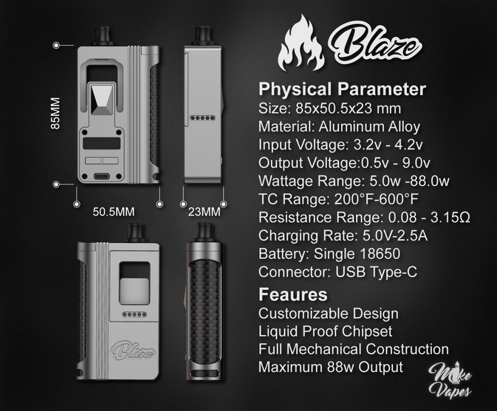 ThunderHead Creations X Mike Blaze AIO Mod | Legion Of Vapers