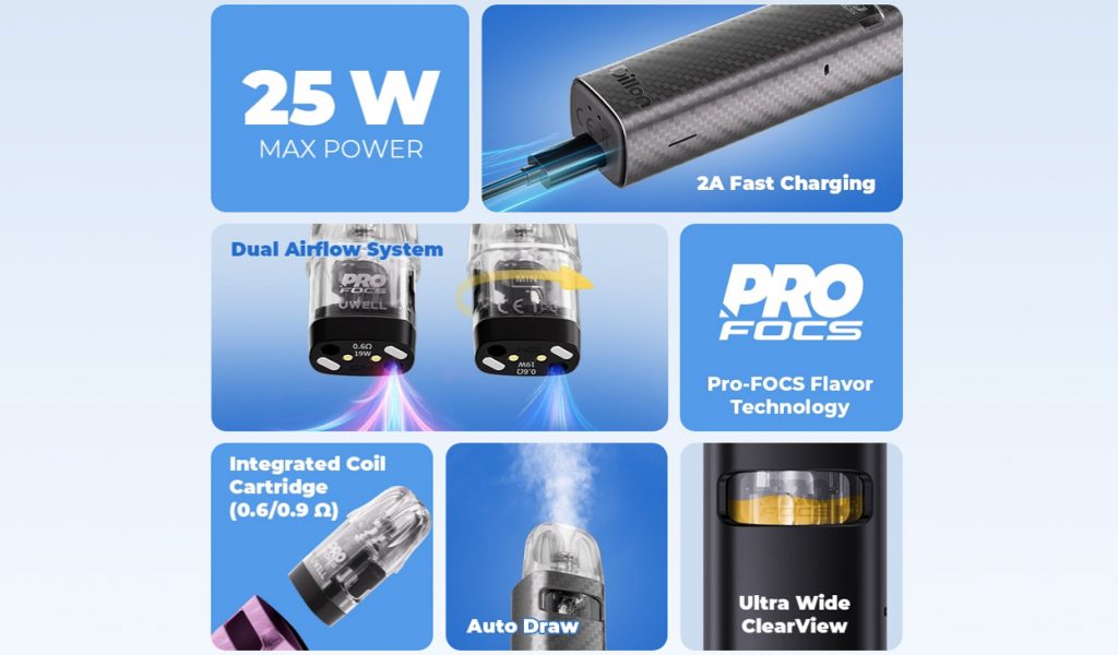 Uwell Dillon EM Pod Vape Kit | BUY NOW | Legion Of Vapers