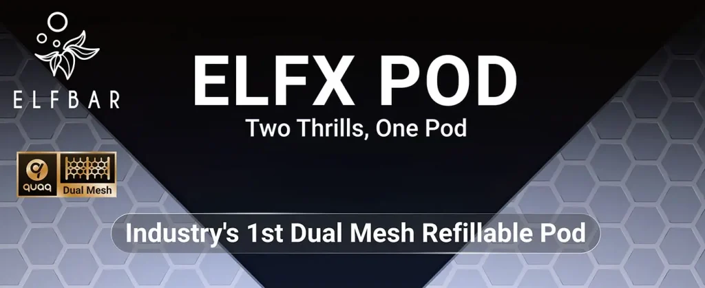Elf Bar ELFX Empty Replacement Pods | 3 Pack | Legion Of Vapers