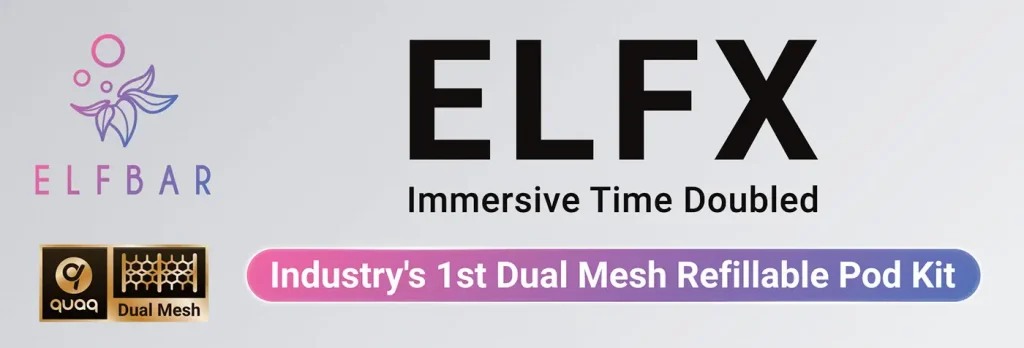 Elf Bar ELFX Pod Vape Kit – Best Price – Legion Of Vapers